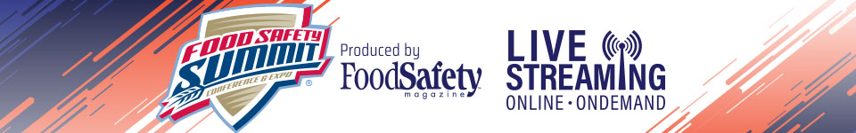 FSS Live Streaming | May 13 – 15 | Food Safety