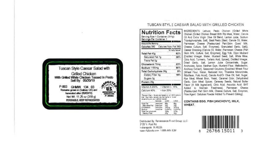 Caito Foods LLC recalls salads with chicken products due to misbranding ...