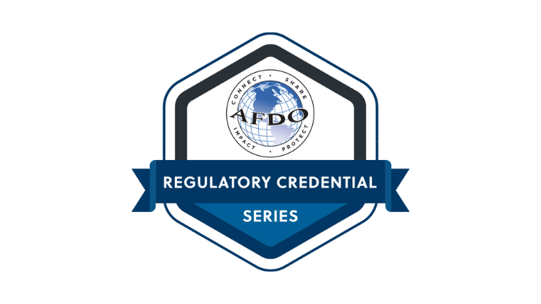 AFDO Offers Food Safety Regulatory Professional Credential Series Based ...