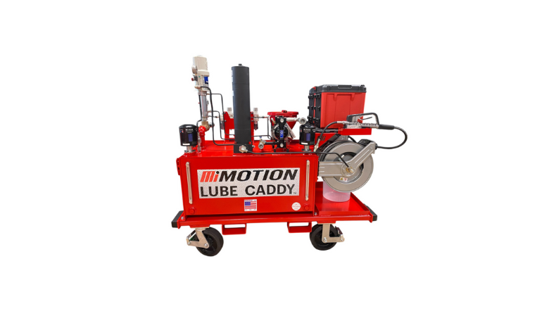 Patent-Pending Motion Lube Caddy Enables Sanitary Oil Changes for Machinery | Food Safety