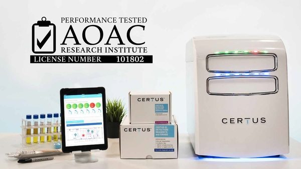 CERTUS System for Rapid Pathogen Detection Receives AOAC Performance ...